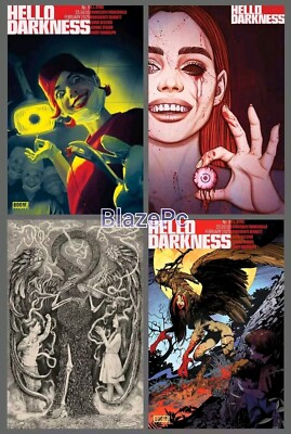 Hello Darkness #8 Cover A B C D Variant Set Options Boom! Studios 2025 ...