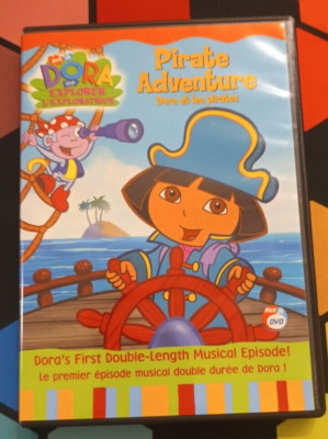 Dora the Explorer: Pirate Adventure DVD Canadian Bilingual LIKE NEW ...