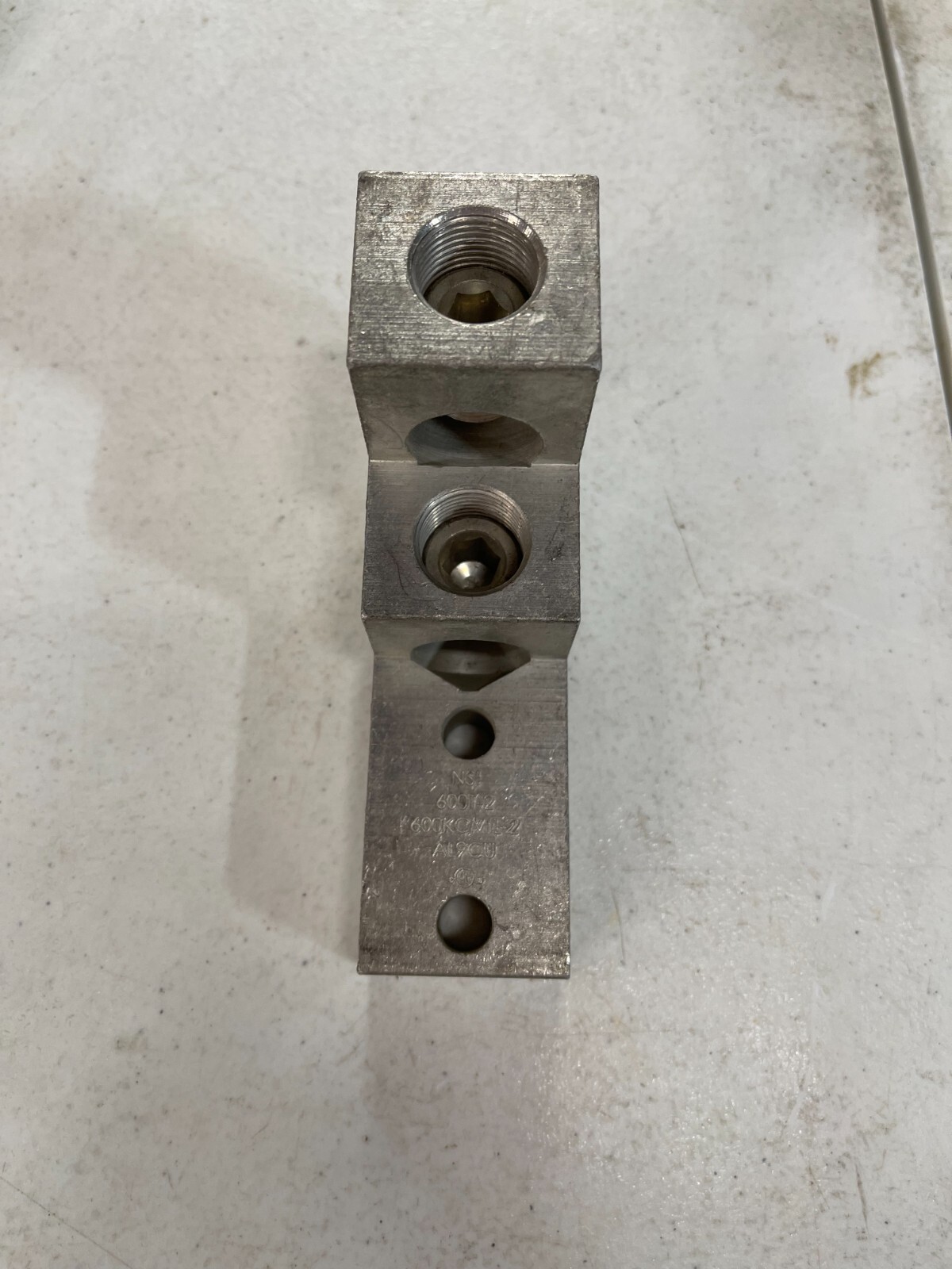NSI 600T-2 Mechanical Connector 600KCMIL-2, Aluminum, Dual Rated ...