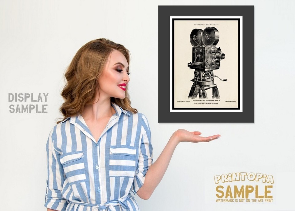 The "Mitchell" Motion Picture Camera Company (1922) * Quality Art Print ...