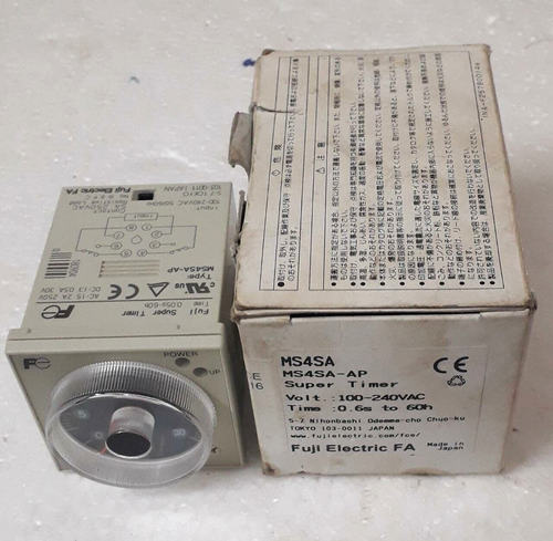 Fuji electric MS4SA-AP super timer New | eBay