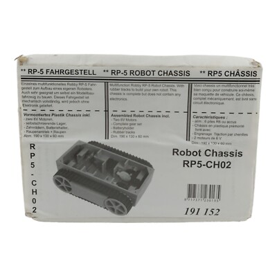 RP5-CH02 Robot Tank Chassis New | eBay