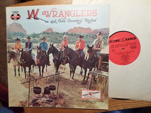 FLYING W LP RECORD/FLYING W WRANGLERS/COLORADO SPRINGS /VOLUME 5/SIGNED ...