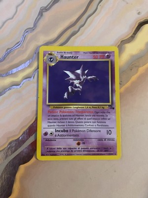 Pokémon TCG Haunter Base Set 29/102 Regular 1st Edition Uncommon | eBay