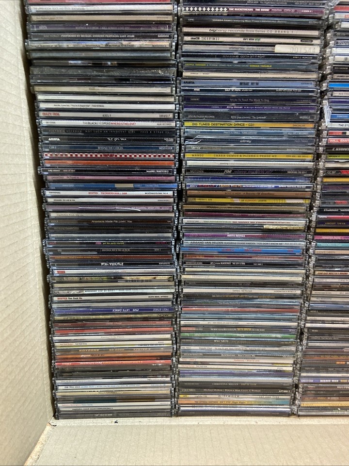 APPROX 240x RAW UNCHECKED CD SINGLES BUNDLE JOBLOT Busta Rhymes ...