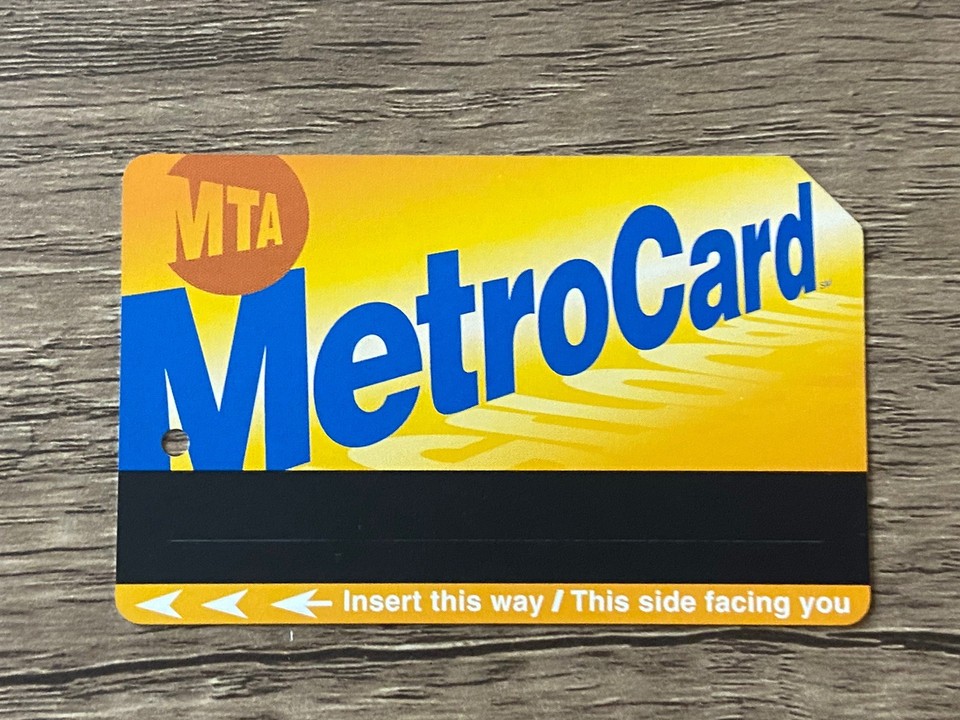 NYCT MTA MetroCard - NYU Fast Track (Medium Font) | eBay UK