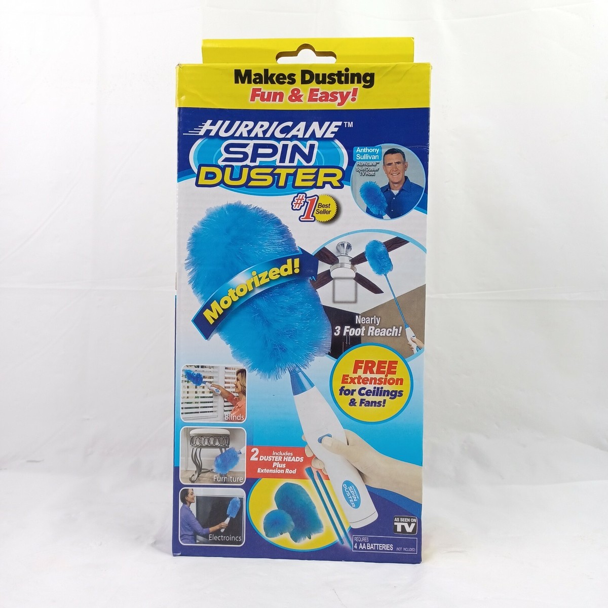 Spin Duster Buy Rotating Spin Cleaner,Adjustable Electric Microfiber