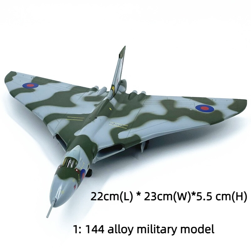 1:144 Scale Alloy Diecast Military Model Avro Vulcan Bomber Aircraft ...