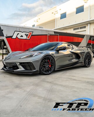 C8 Stingray 5VM Aero Kit Exposed Carbon Carbon Fiber 2020+ Chevrolet ...