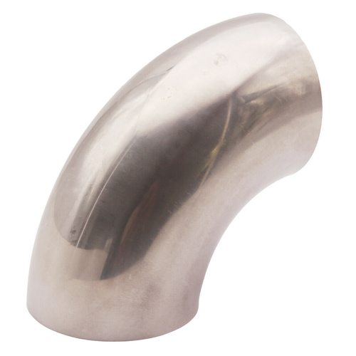 3.5" Ultra Tight Radius Mandrel Bend 90 Degree Stainless Steel Exhaust ...