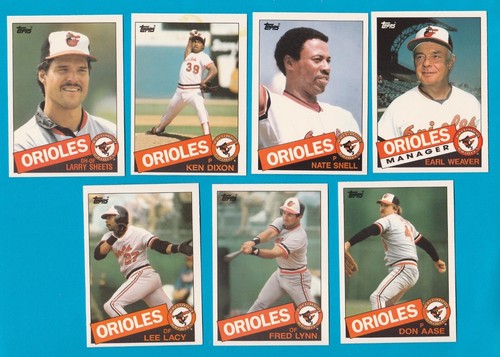 1985 TOPPS TRADED TEAM SETS - U Pick LOW PRICES YANKEES CARDINALS REDS ...