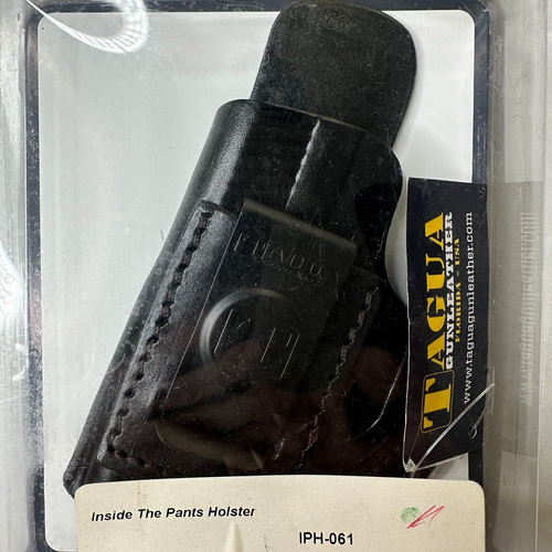 Tagua Inside the Pants Holster Fits Ruger LC9 Black Leather Left Hand ...