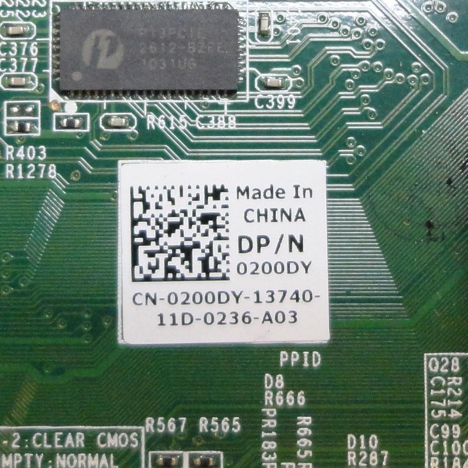 Dell 200DY 0200DY Optiplex Socket 775 Motherboard with E8400 SLB9J Duo ...