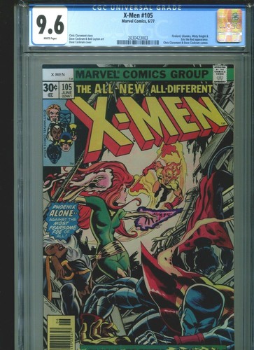 X-Men #105 CGC 9.6 (1977) Dave Cockrum Firelord Phoenix Misty Knight ...