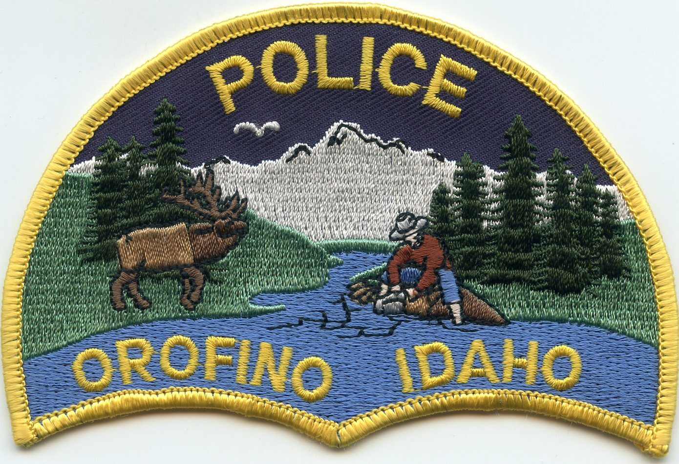 OROFINO IDAHO ID POLICE PATCH | eBay