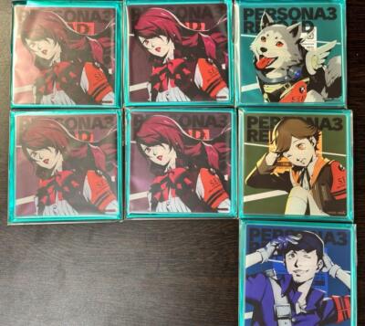 Persona 3 Reload Animax Cafe Acrylic Coaster Collection Set from japan ...