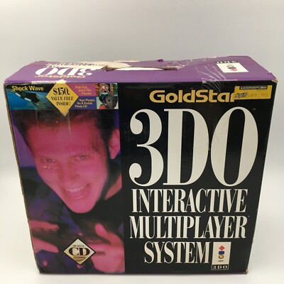 GoldStar Panasonic 3DO Console in Box w/Games | eBay