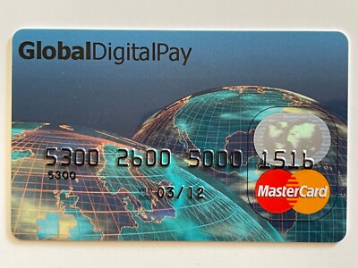 Global Digital Pay MasterCard Credit Card Choice Bank Ltd Belize Exp ...