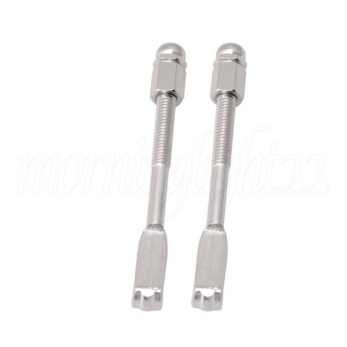 24x Chrome Stainless Steel Banjo Round Hooks Banjo Hook for Banjo ...