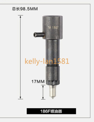 100% Test 1pcs Air Cooled Diesel Engine for 186F Fuel Injector | eBay