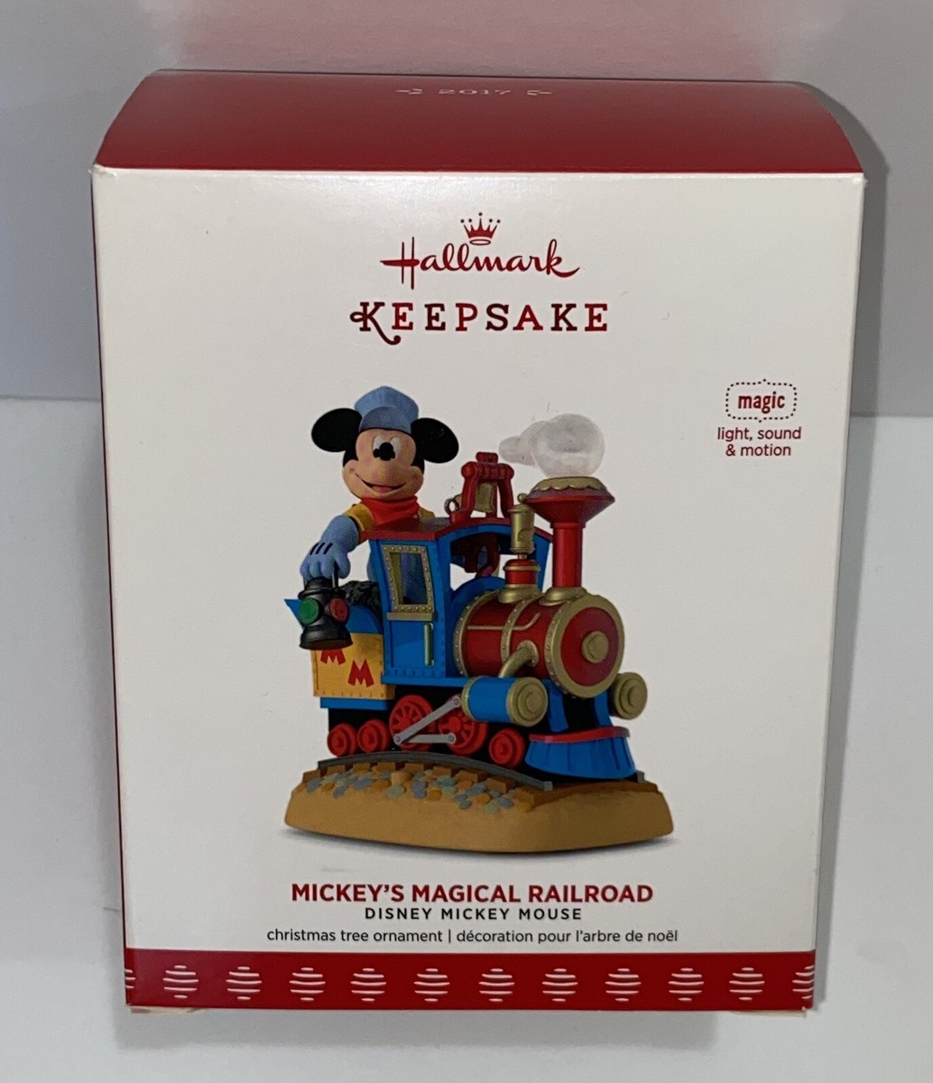 Disney Hallmark Ornaments 2017 2017 Mickey's Magical Railroad Repaint