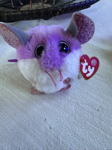 TY Puffies - COLBY the Purple Mouse (4 inch) - New Stuffed Toy ...