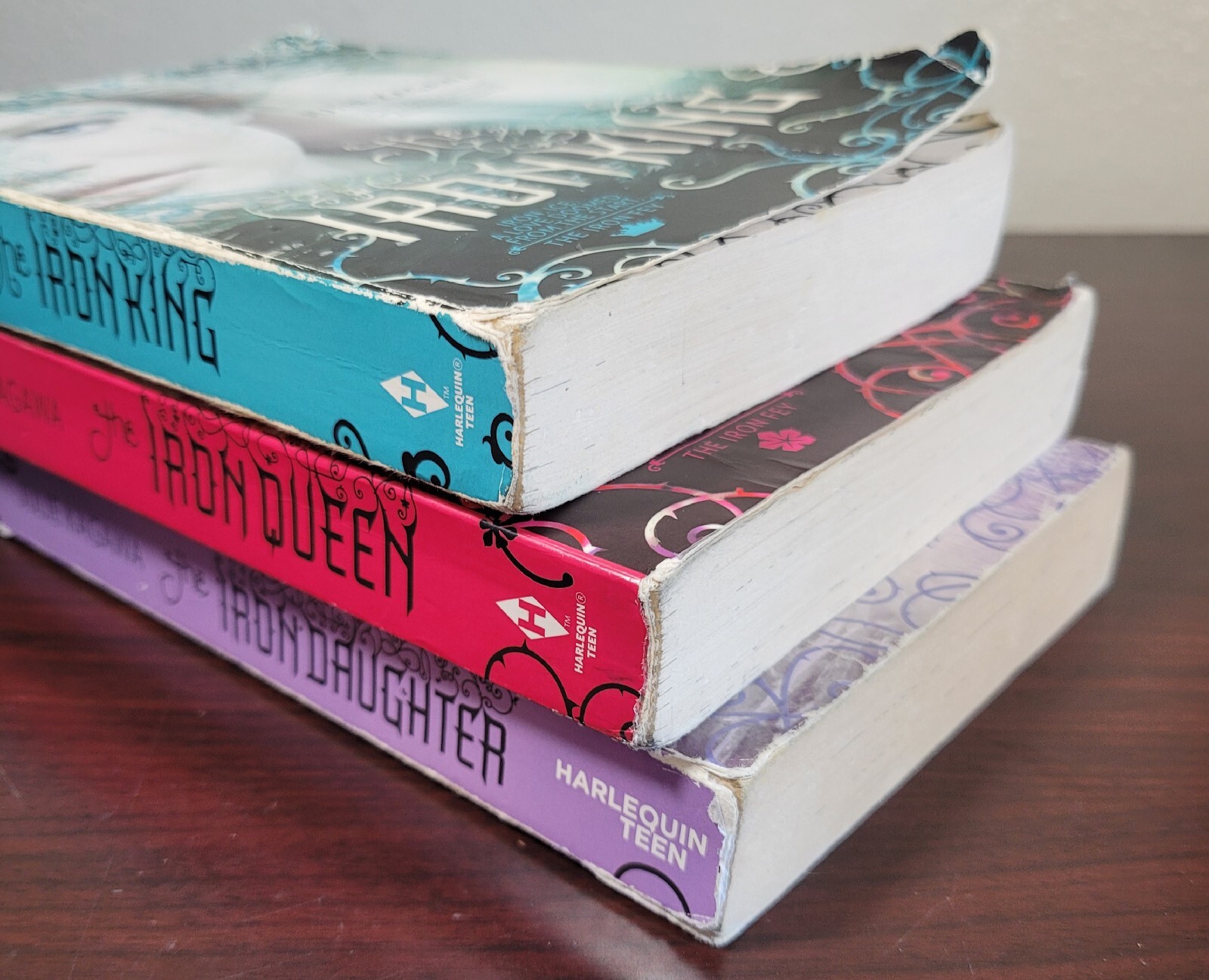 The Iron Fey Book Lot by Julie Kagawa 3 Books Paperback King Queen ...
