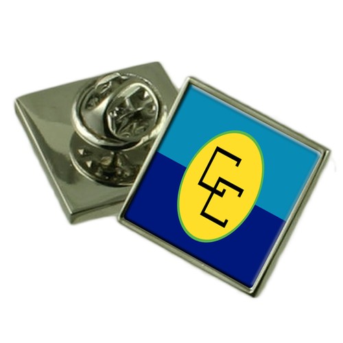 Caricom Flag Lapel Pin Badge 18Mm Select Gift Pouch 5055407756819 | eBay