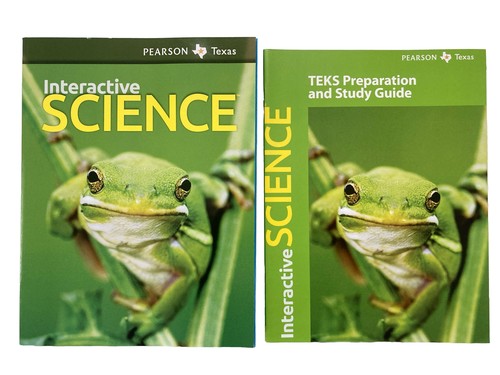 NEW Grade 3 ~ Texas INTERACTIVE SCIENCE WorkText & TEKS Preparation ...