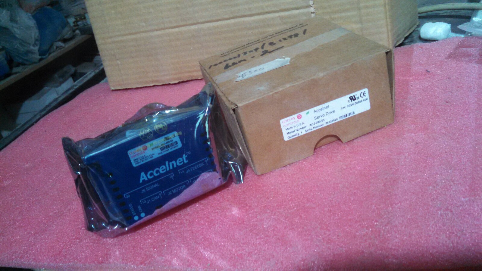 Copley CC00 ACJ-090-03 Servo Drive 90VDC 3A Controller Transducer ...