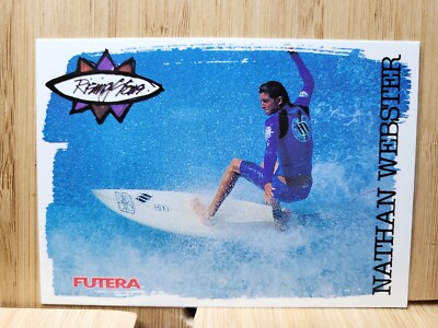 Nathan Webster🏆1995 "Rising Stars" #85 Futera Surfing Trading Card🏆 | eBay