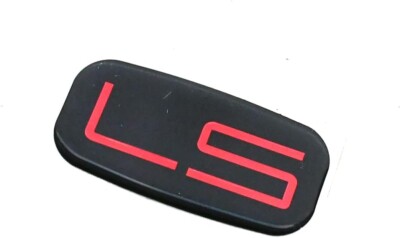 1pc LS EMBLEM Badge sticker decal For 99-07 Silverado Suburban Red ...