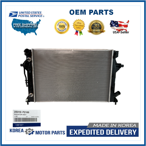 HANON⭐RADIATOR ASSEMBLY FOR 2018-220 HYUNDAI ELANTRA GT # 25310-F2100 ...