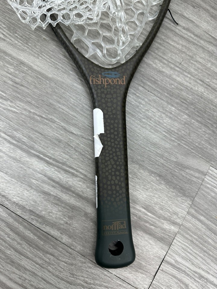 FISHPOND NOMAD NATIVE LANDING FISHING NET NATIVE COLOR CARBON FIBER | eBay