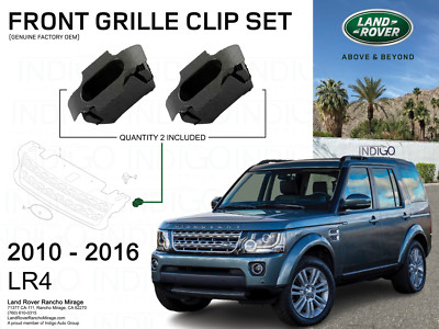 2010-2016 LAND ROVER LR4 FRONT GRILLE CLIP SET 2 x LR4-LR018173 | eBay