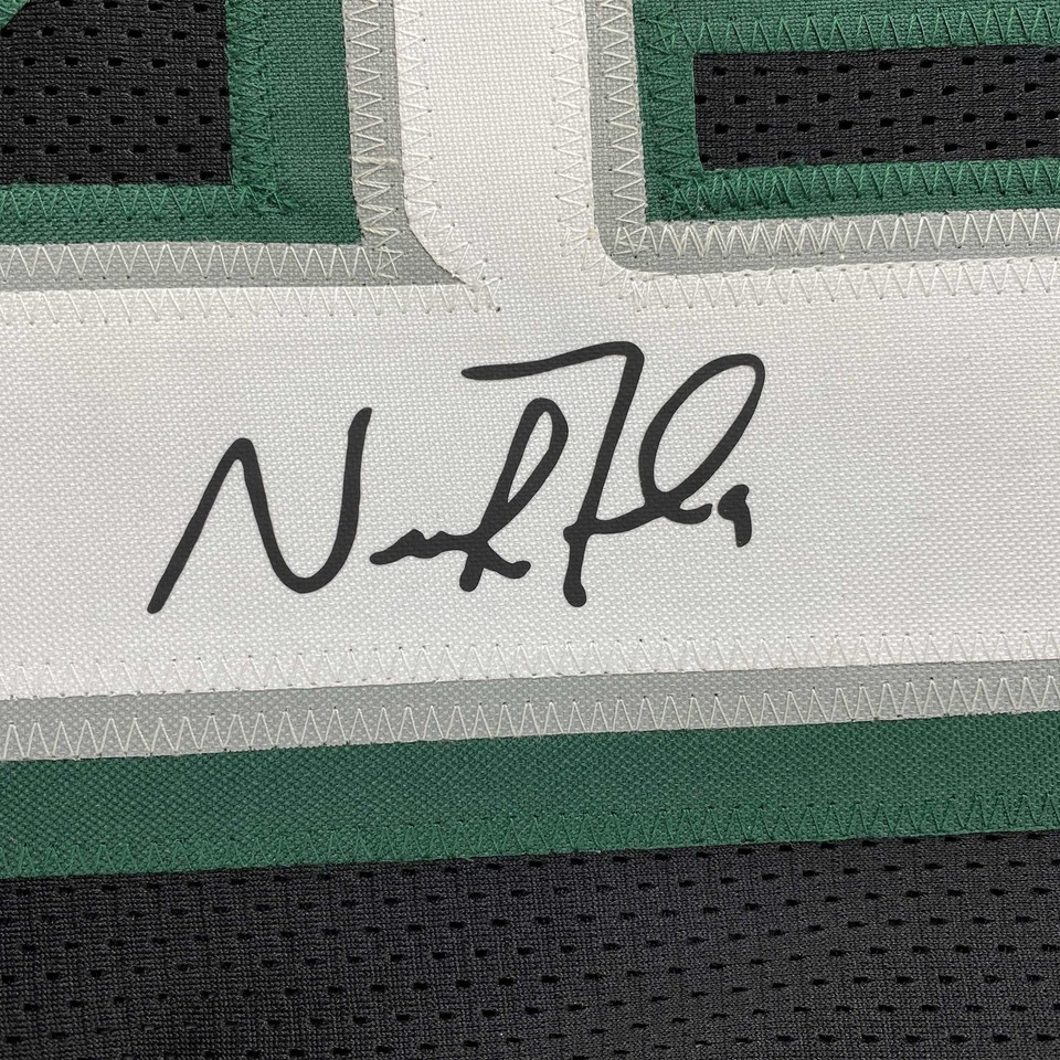Facsimile Autographed Nick Foles Philadelphia Black Reprint Jersey Size ...