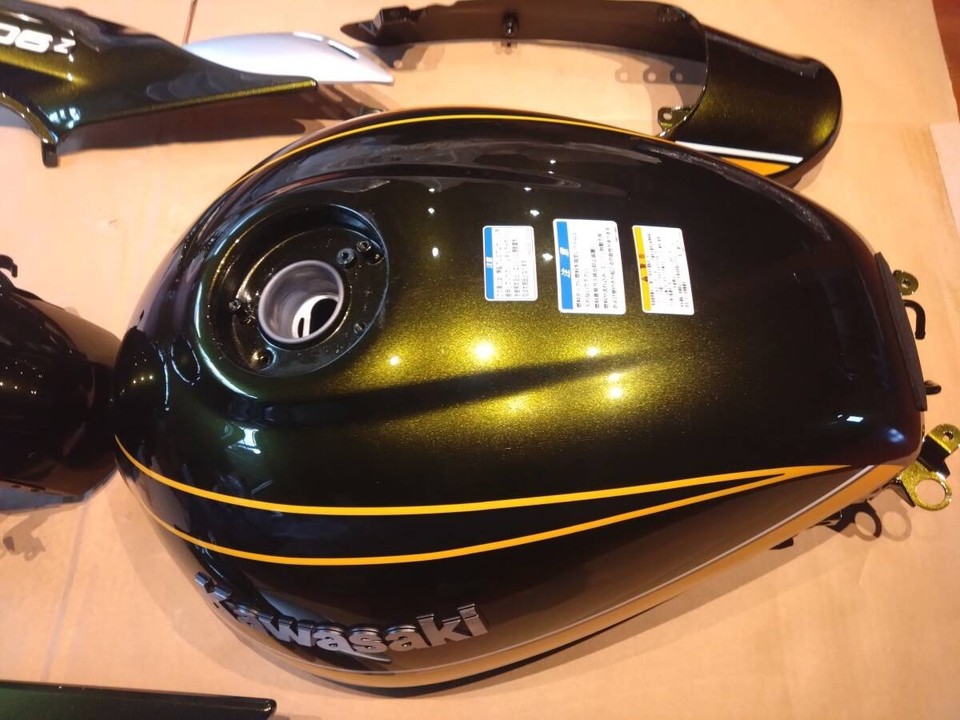Kawasaki Genuine Z900Rs Fuel Tank Cowl Set Exteriorcar No Scratches ...