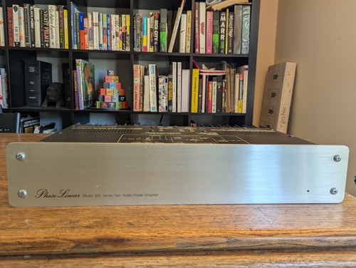 Phase Linear Model 300 Series 2 Audio Power Amplifier WORKS! MADE IN ...