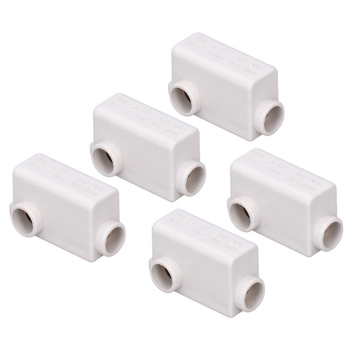 5Pcs Wire Connector Splitter Screw Terminal Block Tools 1000V 80A ZKT16 ...