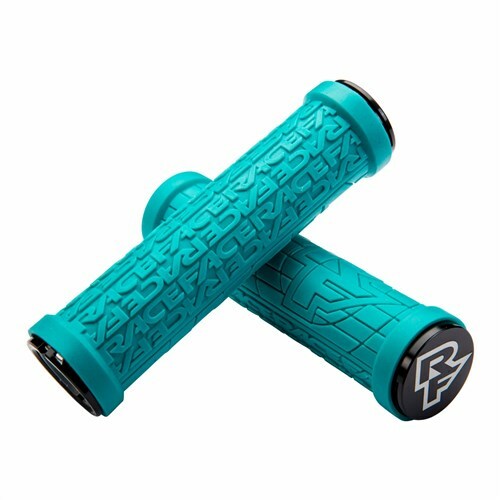 Bike Handlebar Grips Race Face Grippler Lock-on 30mm Turquoise for sale ...
