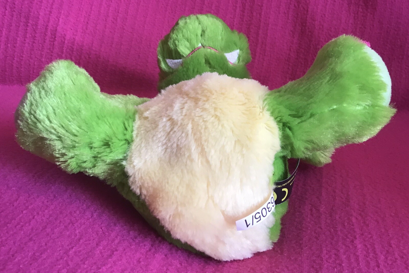 Keel Toys Hugasaurus Dinosaur Green Yellow Pink Soft Plush Toy 7” | eBay UK
