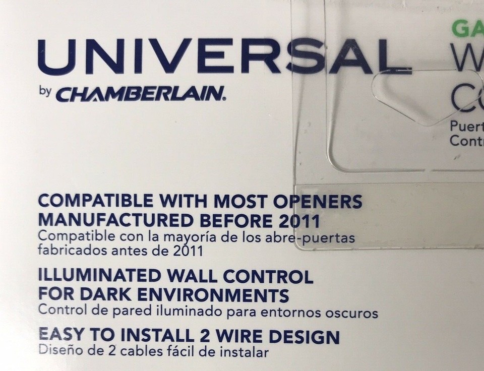 Universal Chamberlain Garage Door Opener Wired Wall Control DB100 | eBay