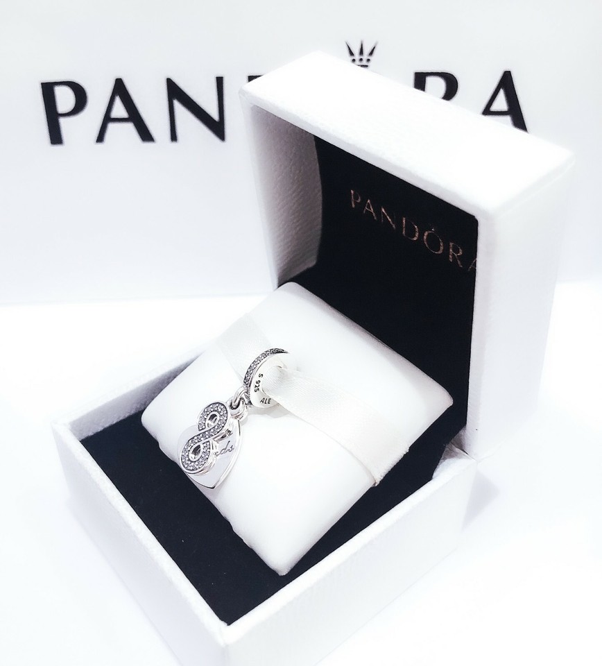 NEW Authentic PANDORA 925 Silver Forever Friends Dangle Charm Pendant ...