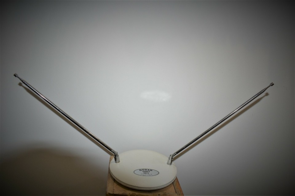 Indoor Digital FLAT panel TV HDTV Antenna 1080p 4K/8K ORBIT BY GODAR ...