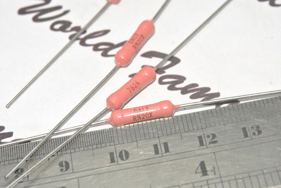 4pcs - DALE RN20X 1210F 121R (121 ohm) 1% Resistor - NOS | eBay