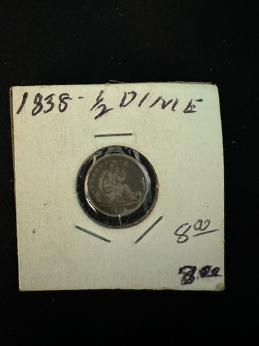 1838-P Seated Liberty Half Dime – Historic Silver Coin – Philadelphia ...