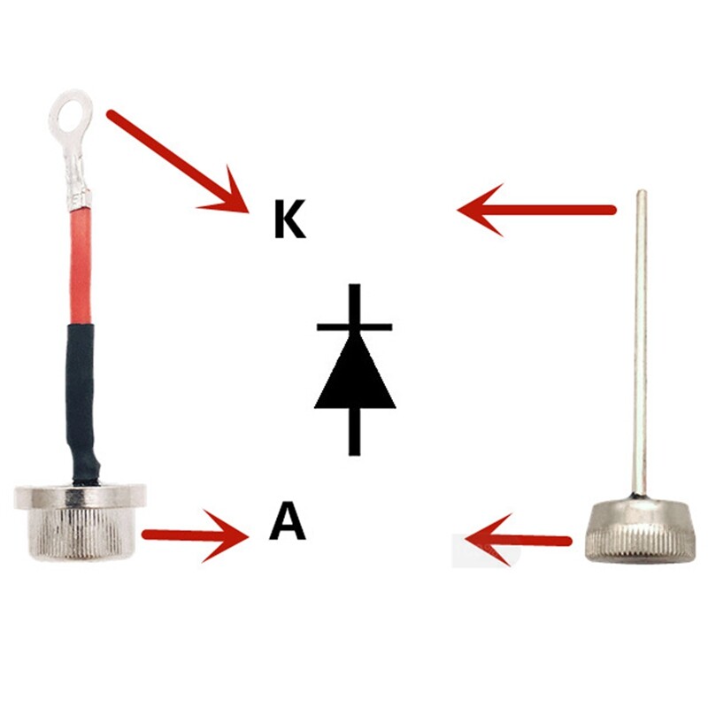 30 Pcs Press-Fit Diode AC Generator Rectifier Diode ZQ35A ZQ50A ...