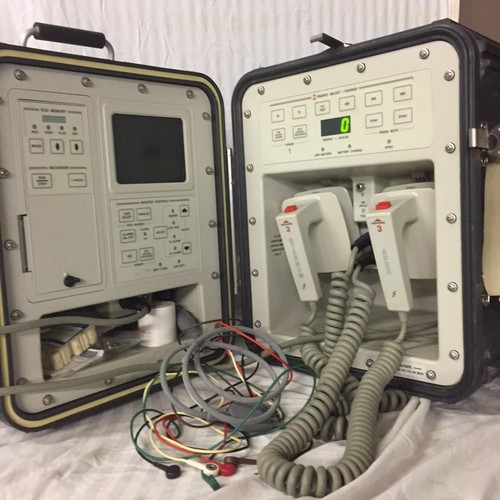 New HP 43130M Mobile Portable OTC Defib/Monitor-Recorder System ...