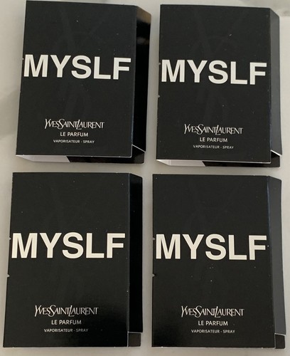 YSL Yves Saint Laurent MYSLF Le Parfum sample spray lot x 4 - 0.04 oz 1 ...
