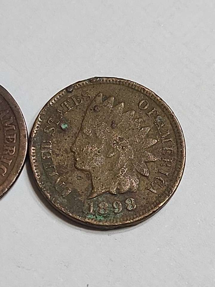 1889 and 1898 Indian Head Cent Pennies | eBay